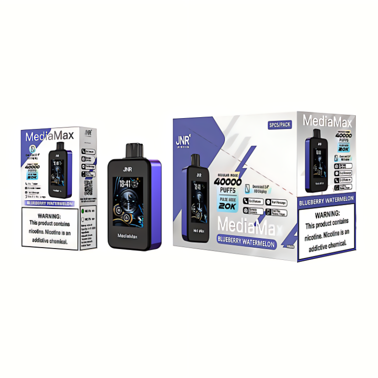 JNR MEDIAMAX 40K Puff Blueberry Watermelon - alienvapeaustralia